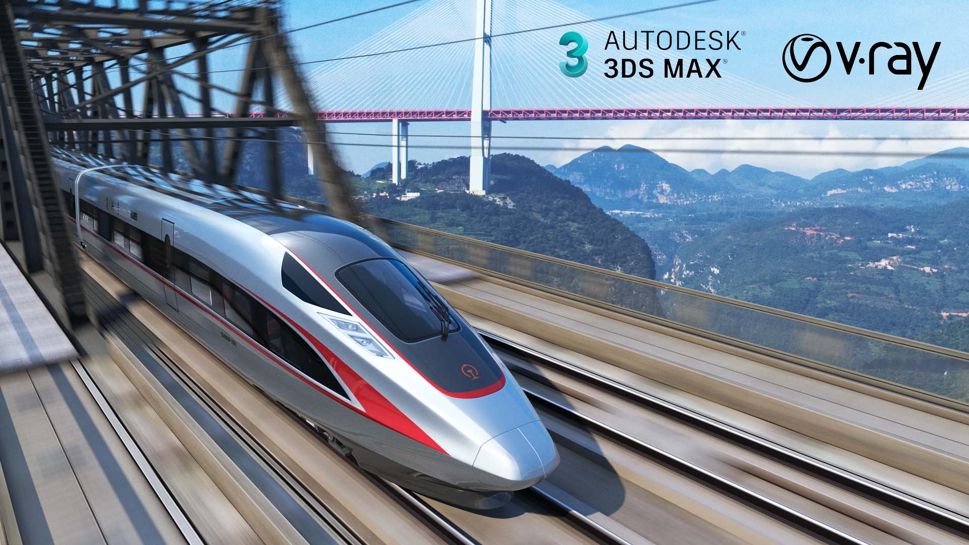 China High Speed Rail CR400AF Fuxing EMU 3D model - TurboSquid 1956448