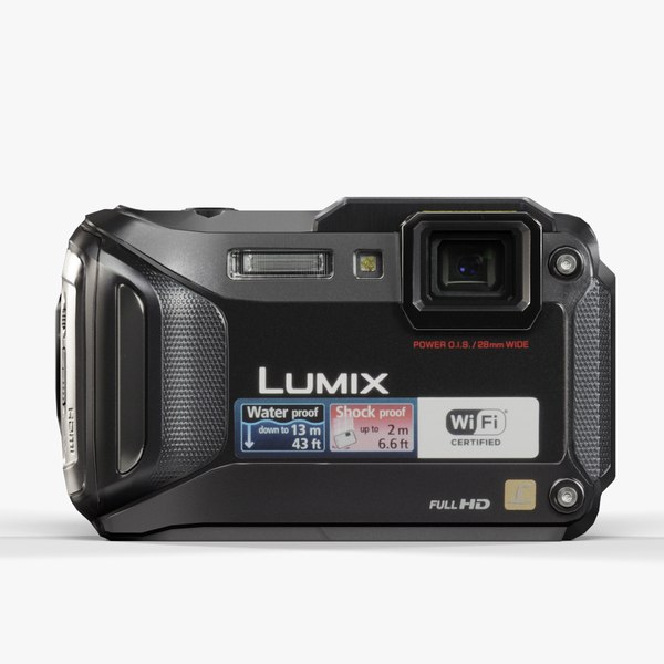 panasonic lumix dmc-ts5 black 3d max