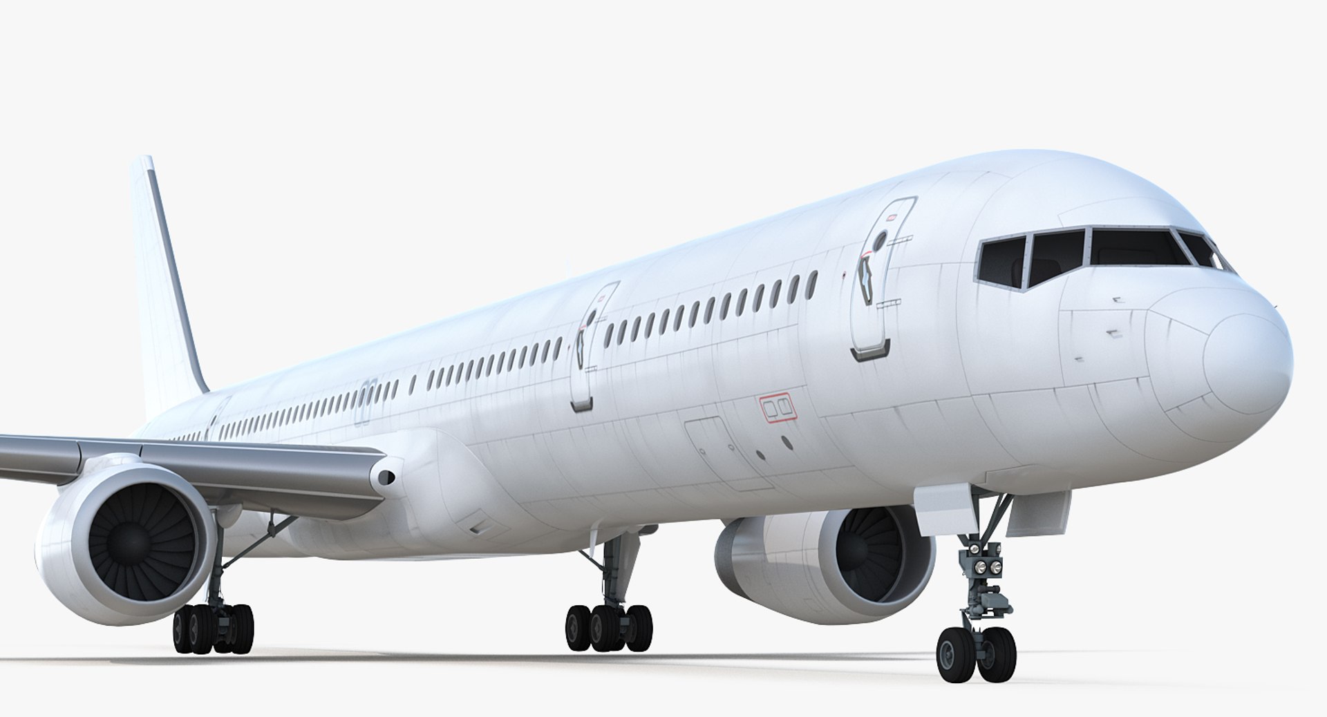 Boeing 757-300 Generic Rigged 3D Model - TurboSquid 1232631