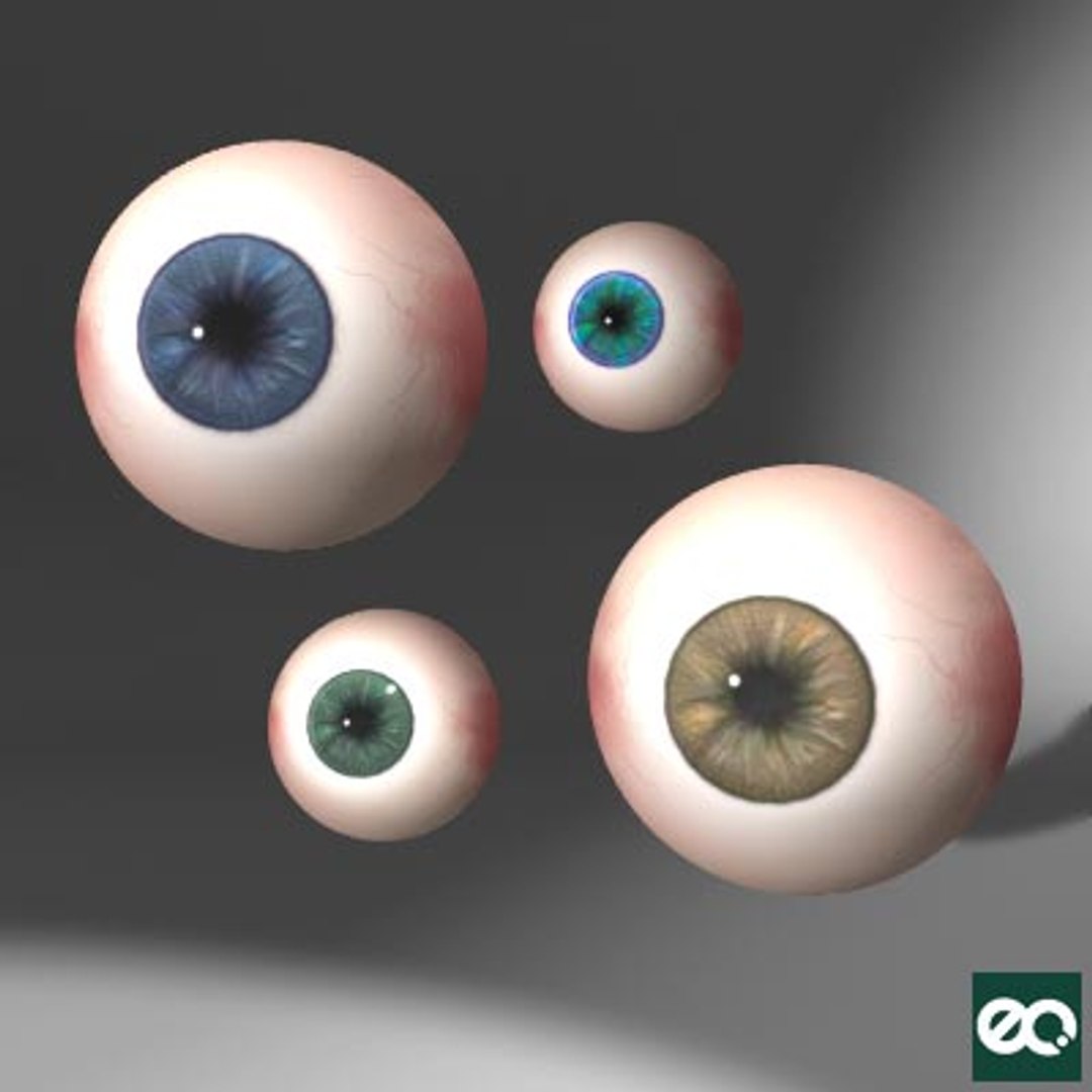 3d Eye Iris Model