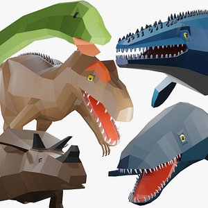 3D Mosasaurus Models - Browse & Download Formats - TurboSquid