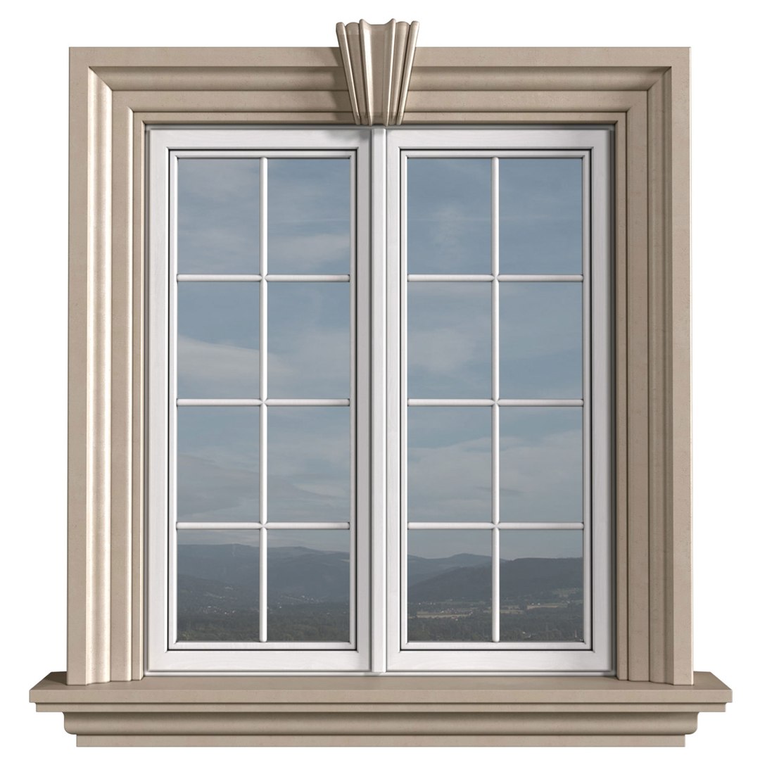 Classical Frame Window 3D - TurboSquid 2004731