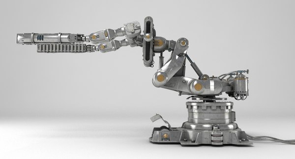 3d model of robot arm