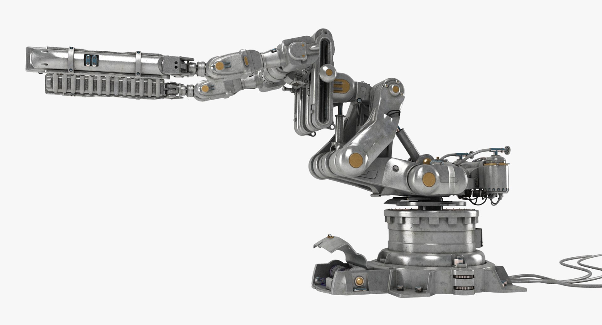 3d model of robot arm