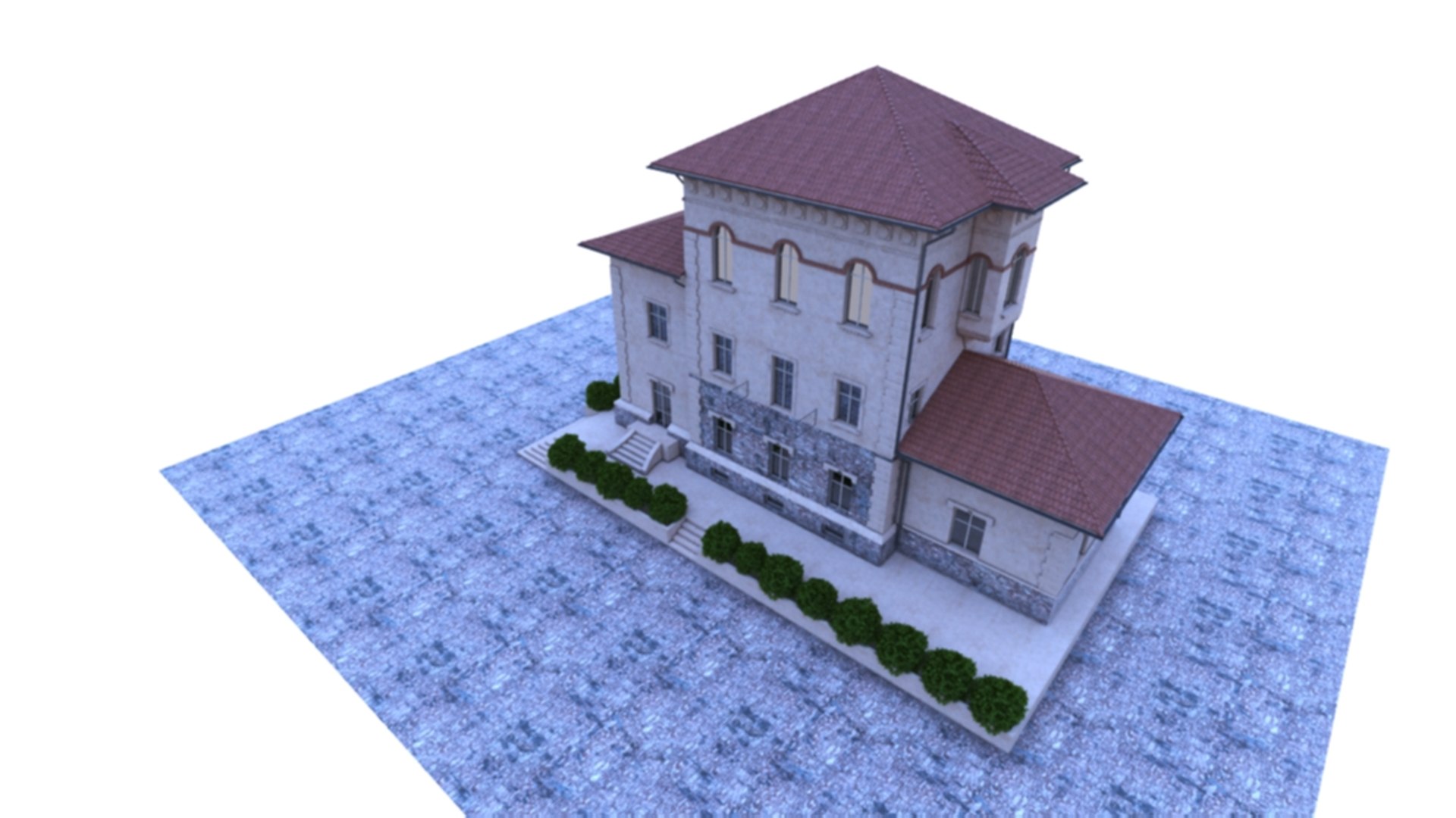 3D model classic estate architectural - TurboSquid 1215742