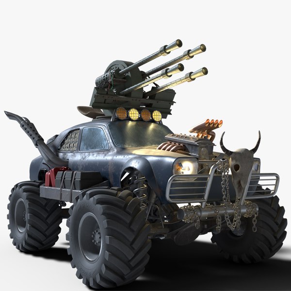 modelo 3d Monster car - TurboSquid 1926685