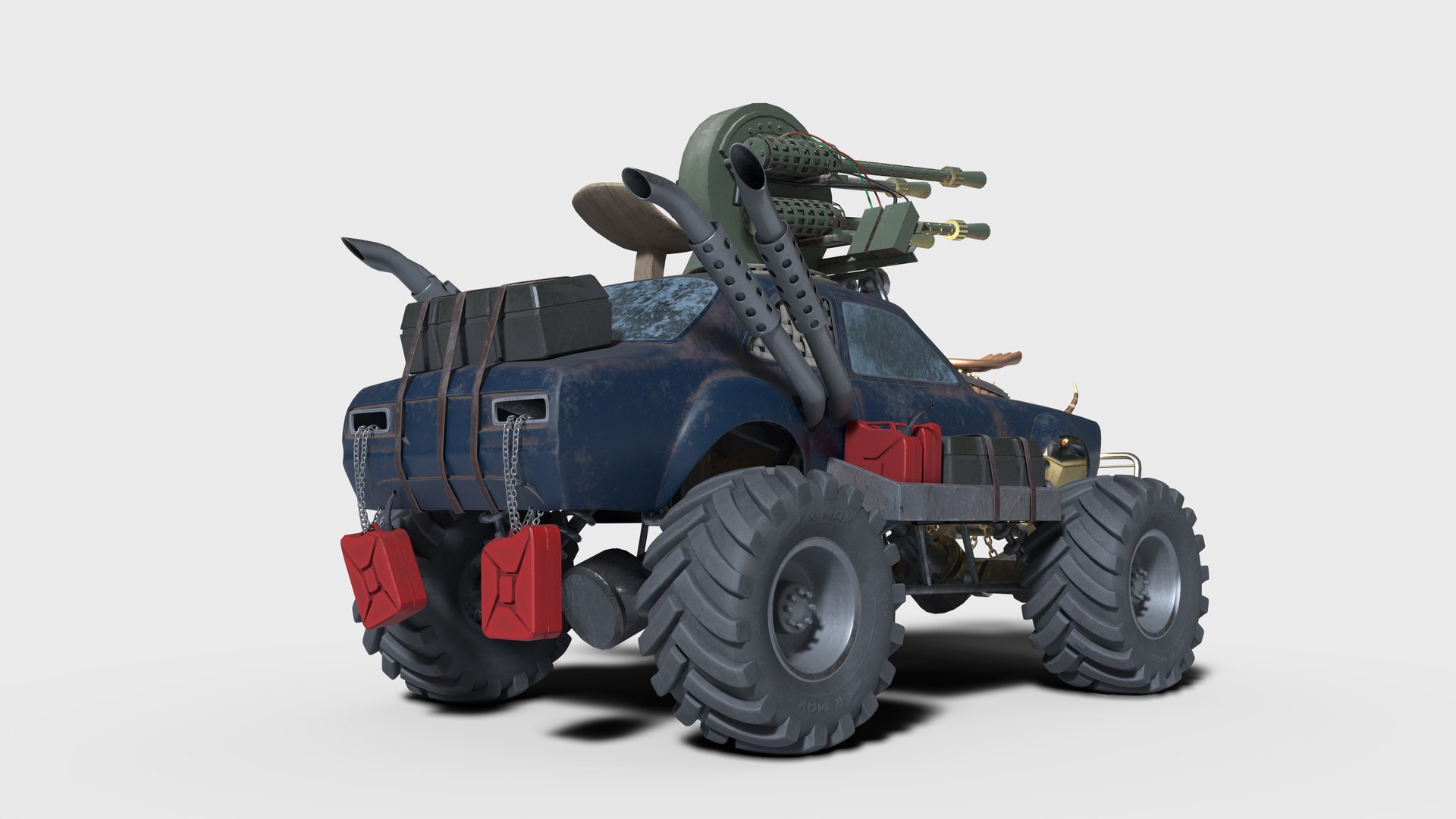 3D Model Monster Car - TurboSquid 1926685