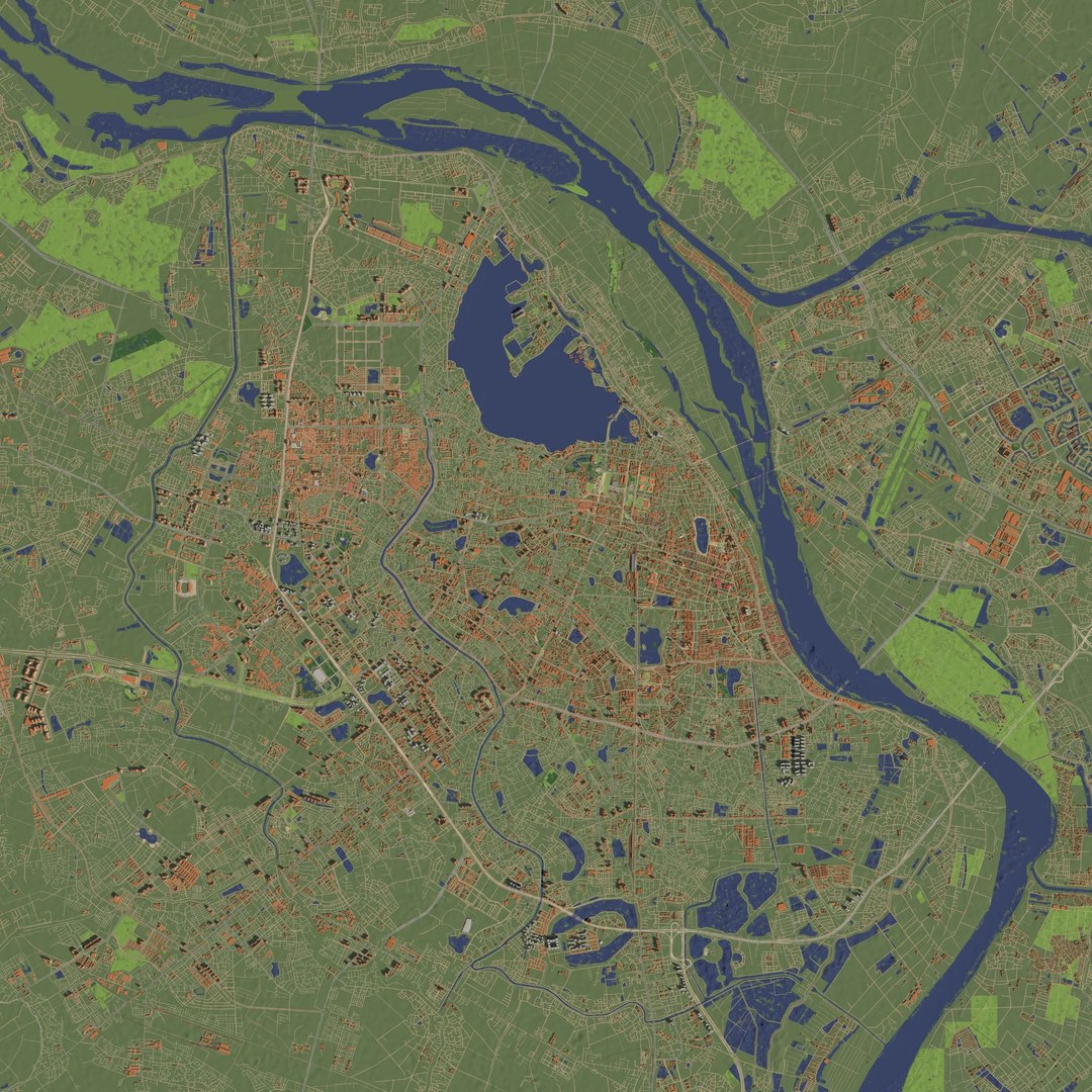 3D Hanoi Vietnam - City And Urban Model - TurboSquid 2270855