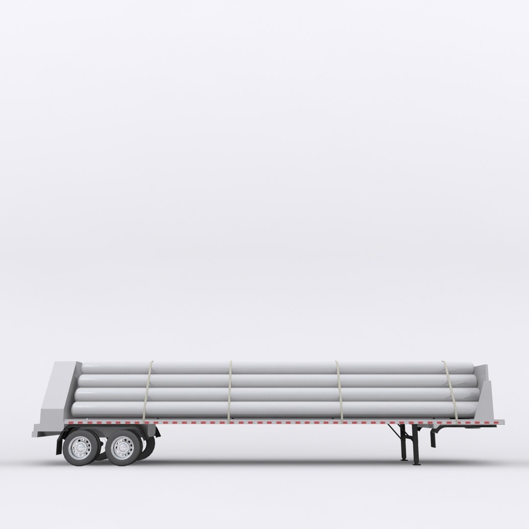 Trailers 3D Model - TurboSquid 1195051