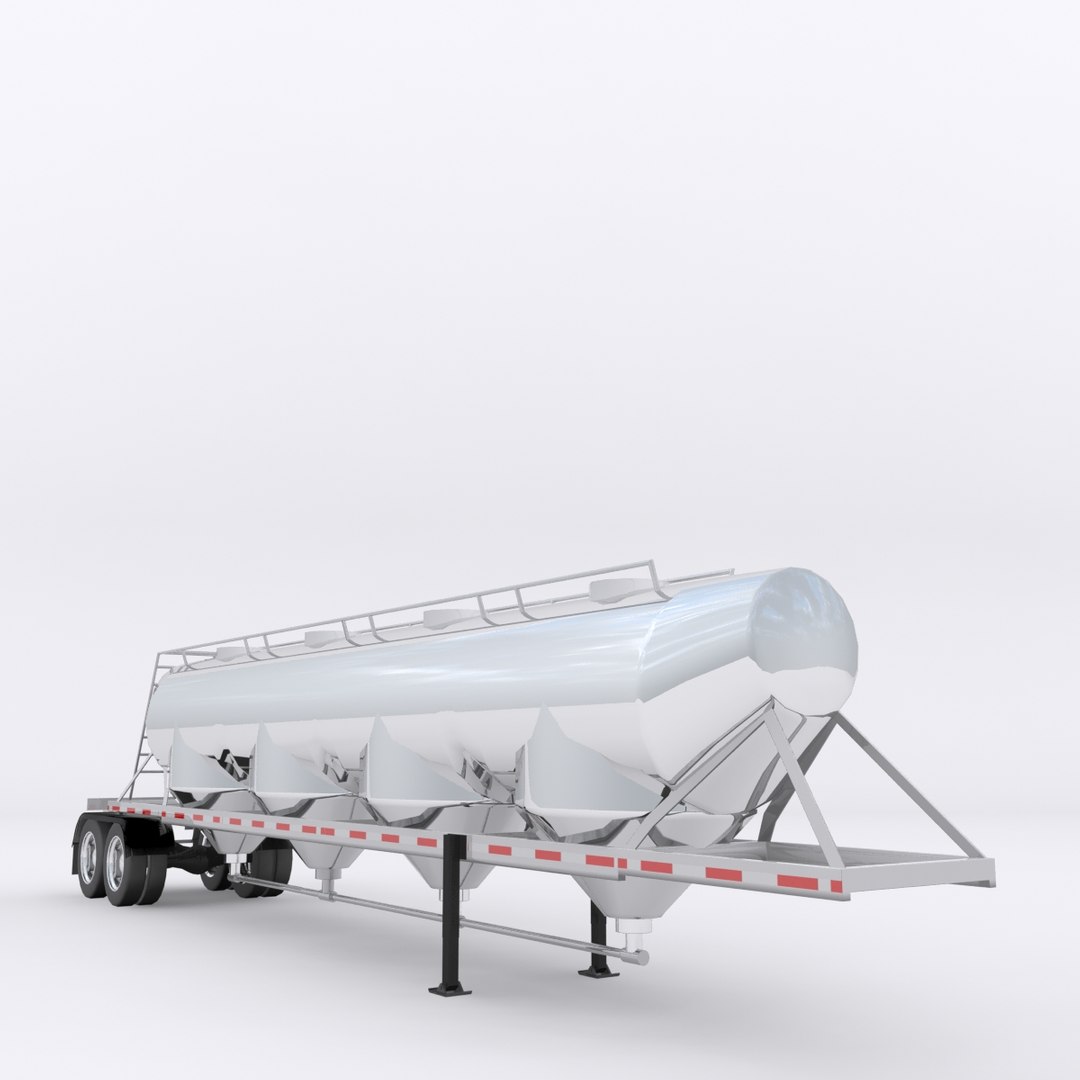Trailers 3D model - TurboSquid 1195051