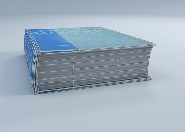 3D closed books model - TurboSquid 1479310