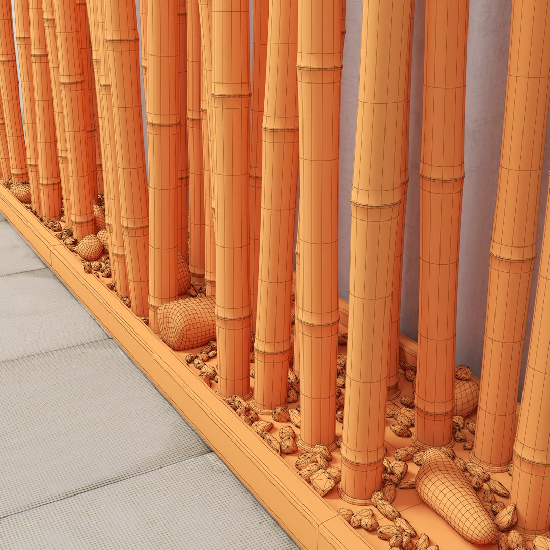 3D Decor Bamboo Model - TurboSquid 1477866