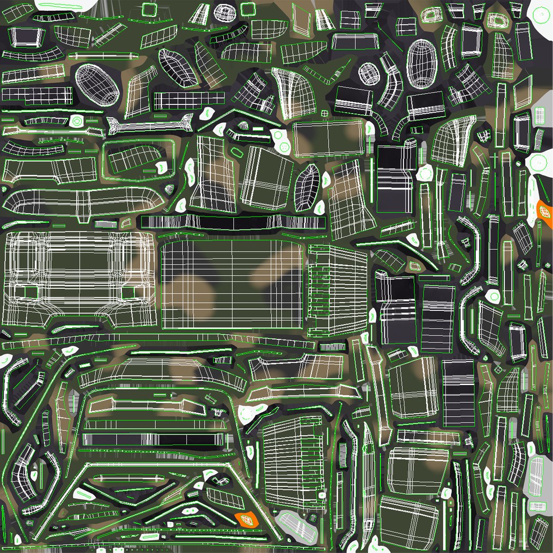 3D Generic Military Command Truck Model - TurboSquid 2273426