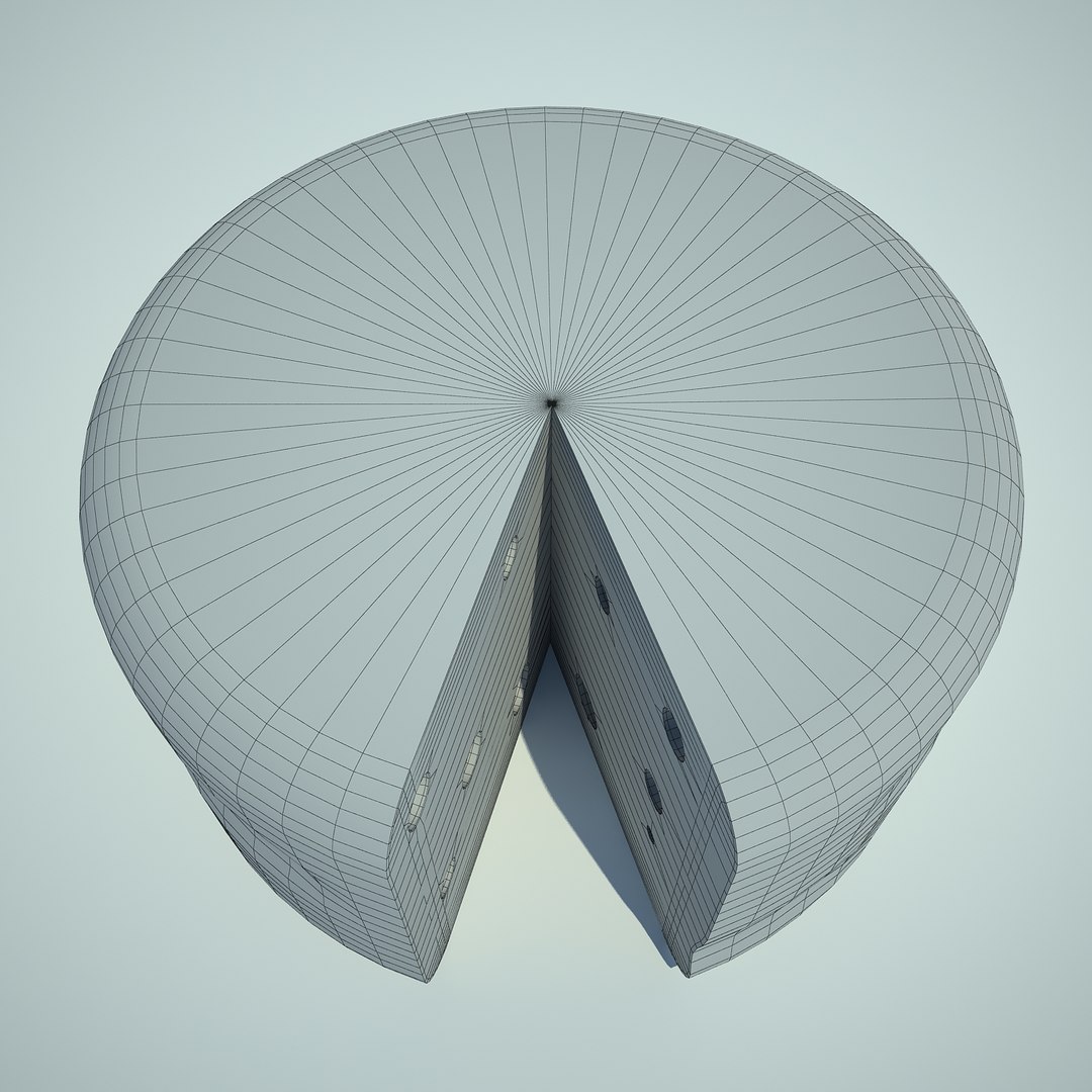 3d Cheese Wheel Model