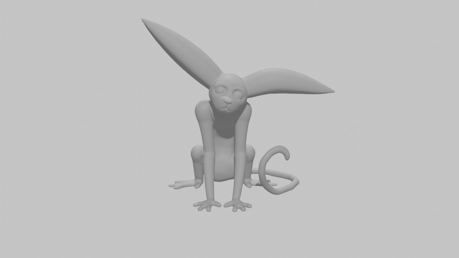 Momo Last Airbender Printable Modelo 3D - TurboSquid 1997234