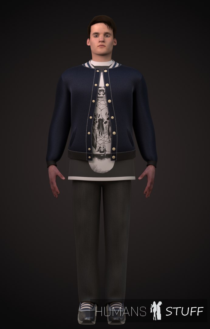 3d Human Man Model