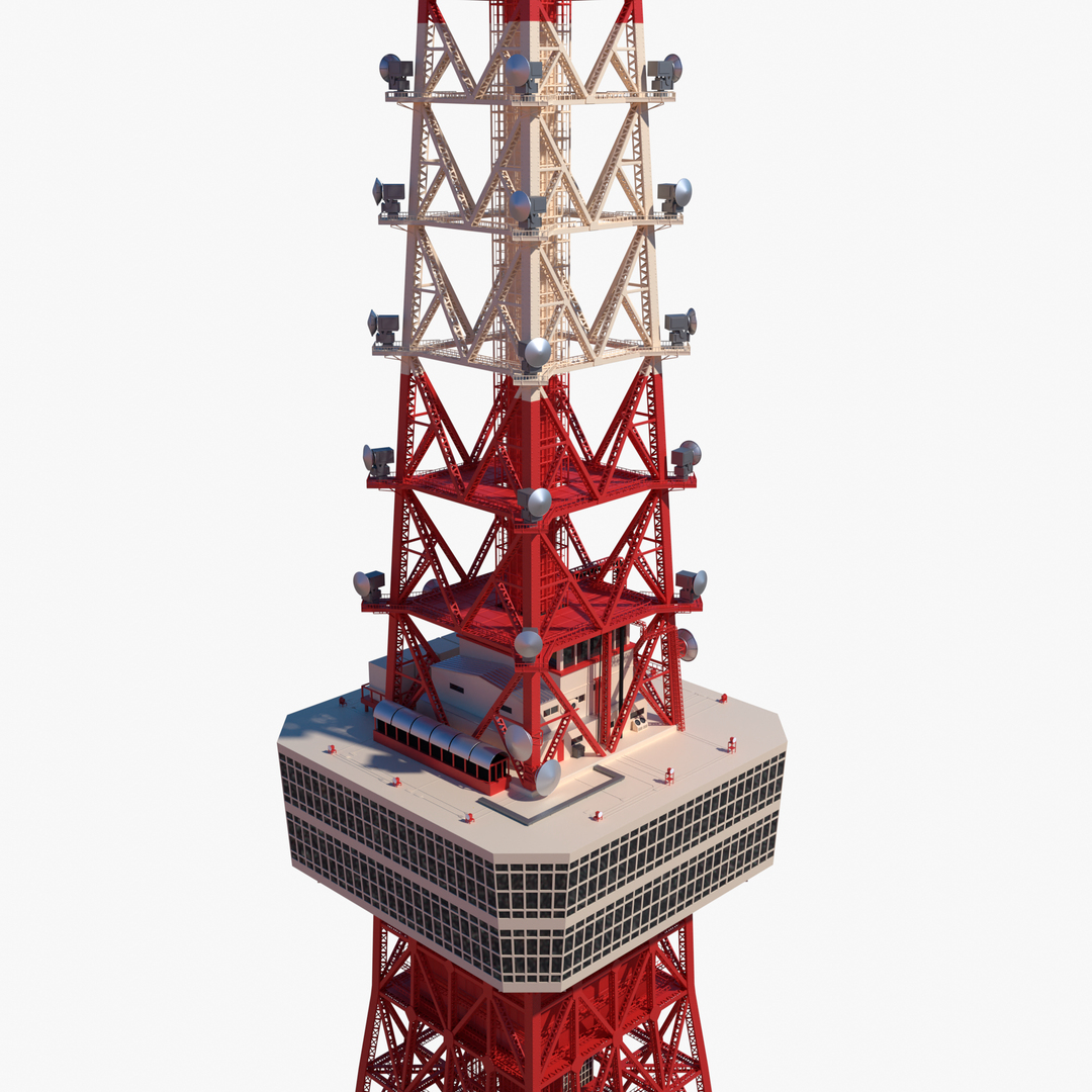 modelo 3d Tokyo Tower - TurboSquid 1903909