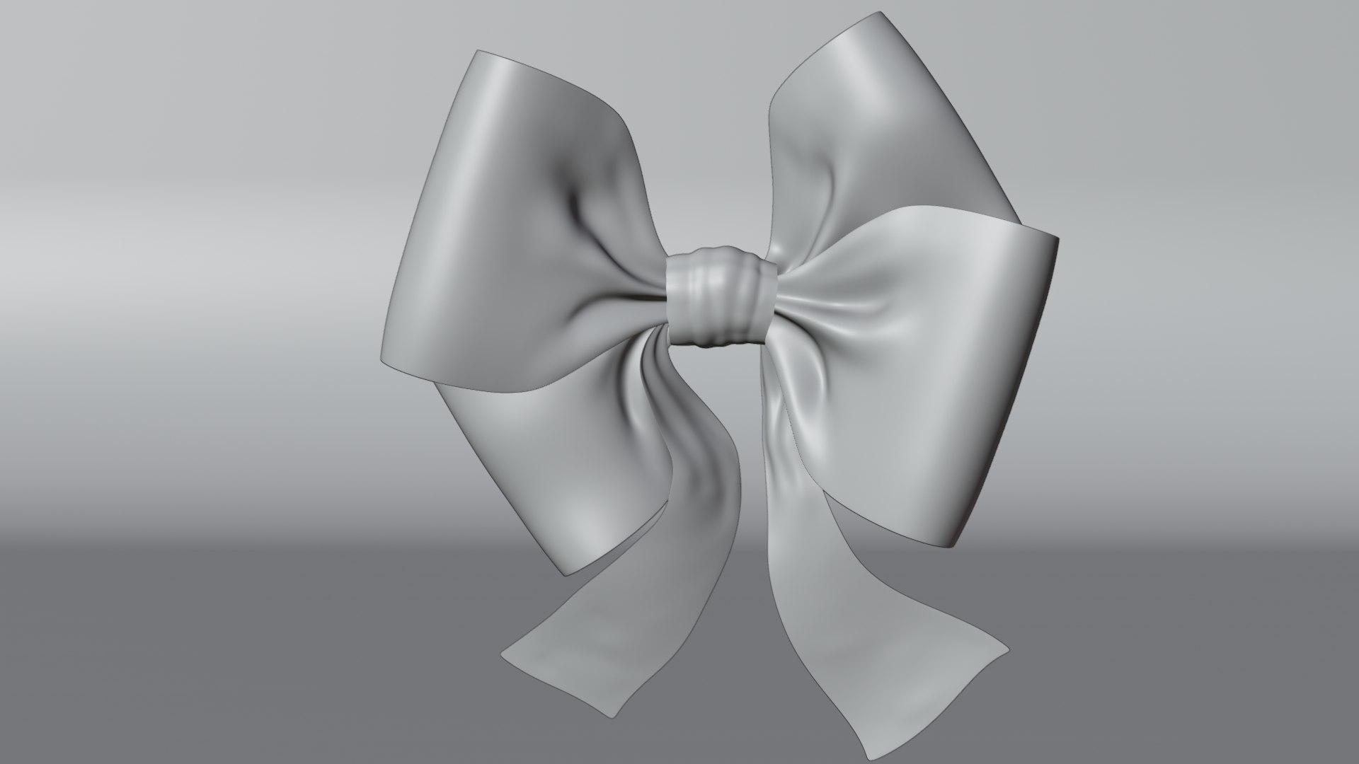 3D Ribbon Bow Realistic Model - TurboSquid 2074189