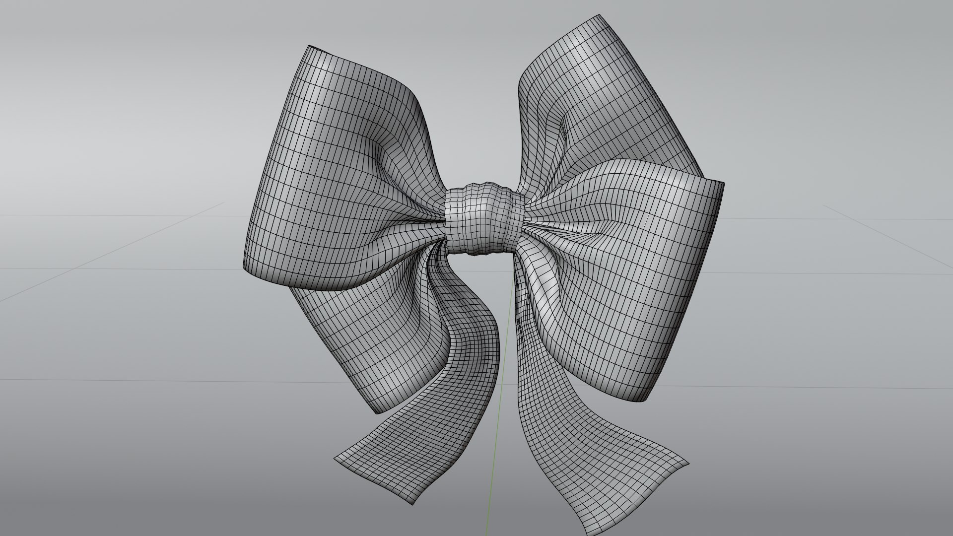 3D Ribbon Bow Realistic Model - TurboSquid 2074189