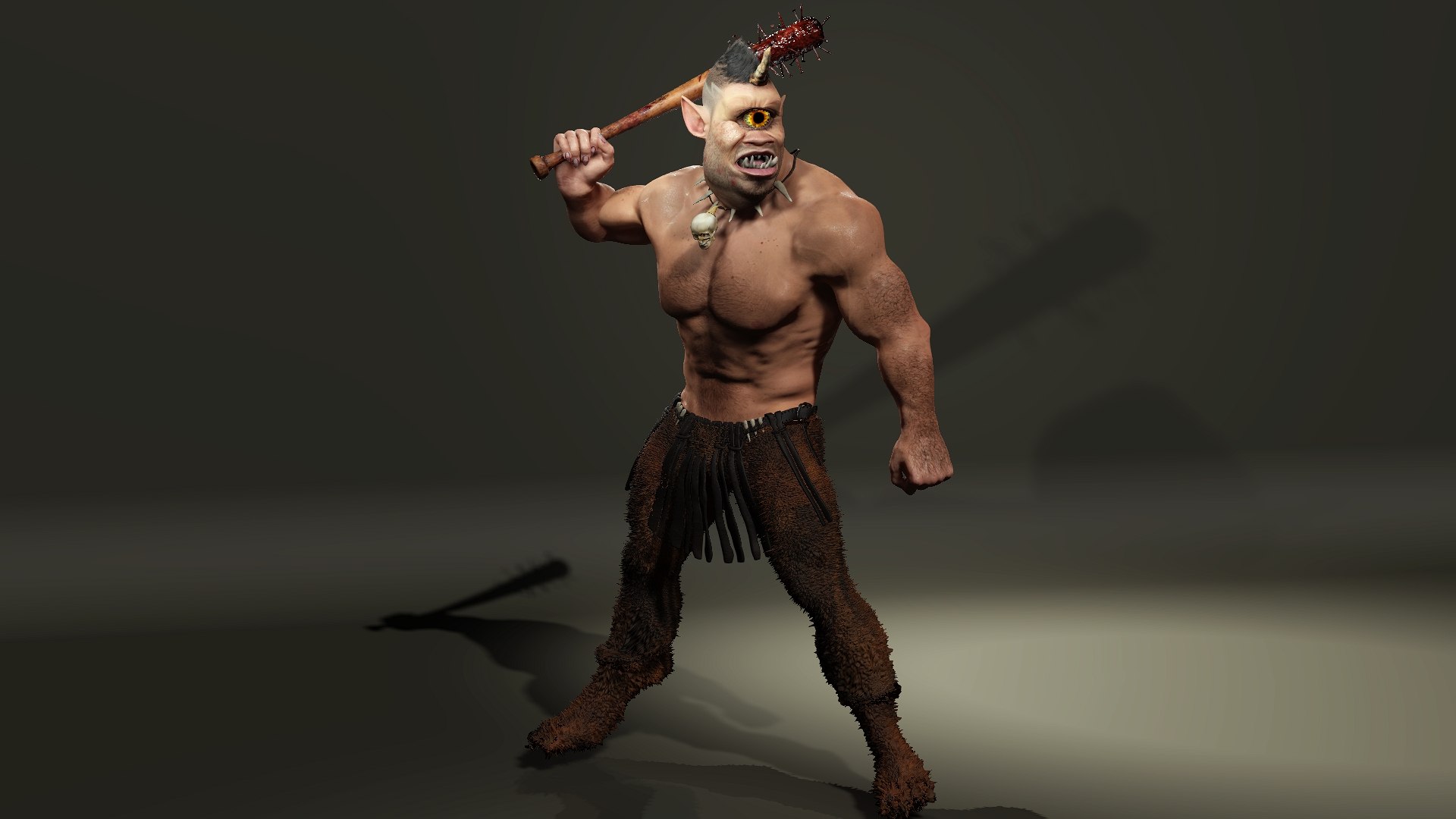 One Eyed Monster 3D Model - TurboSquid 2071925