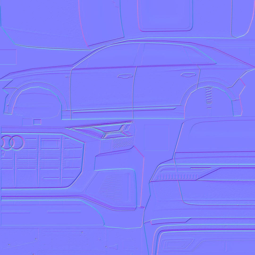 3D Audi Q8 Model - TurboSquid 2273359