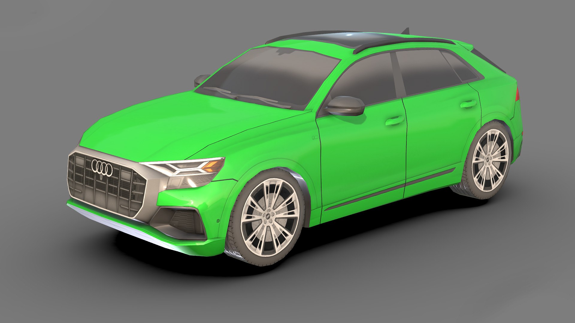 3D Audi Q8 Model - TurboSquid 2273359