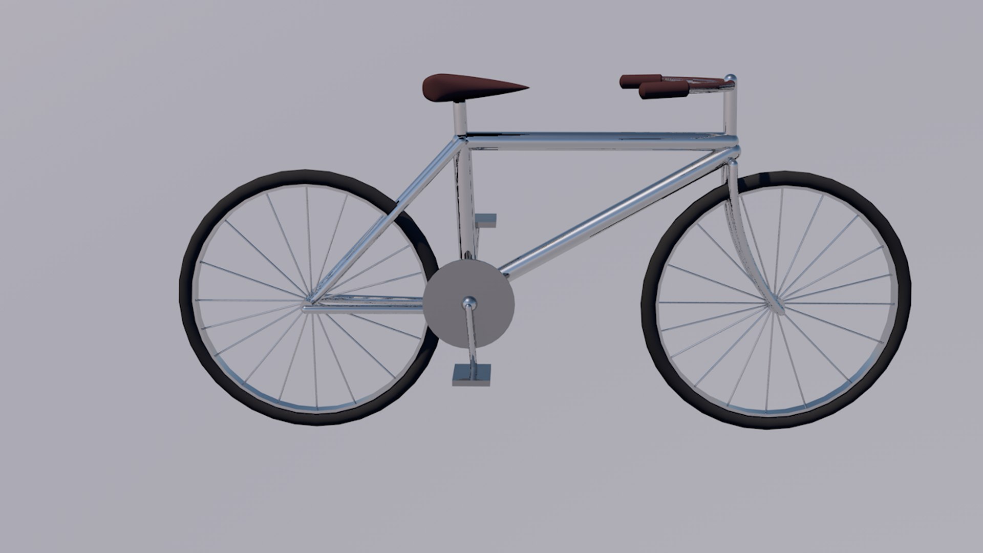 Simple bicycle 3D model - TurboSquid 1300247