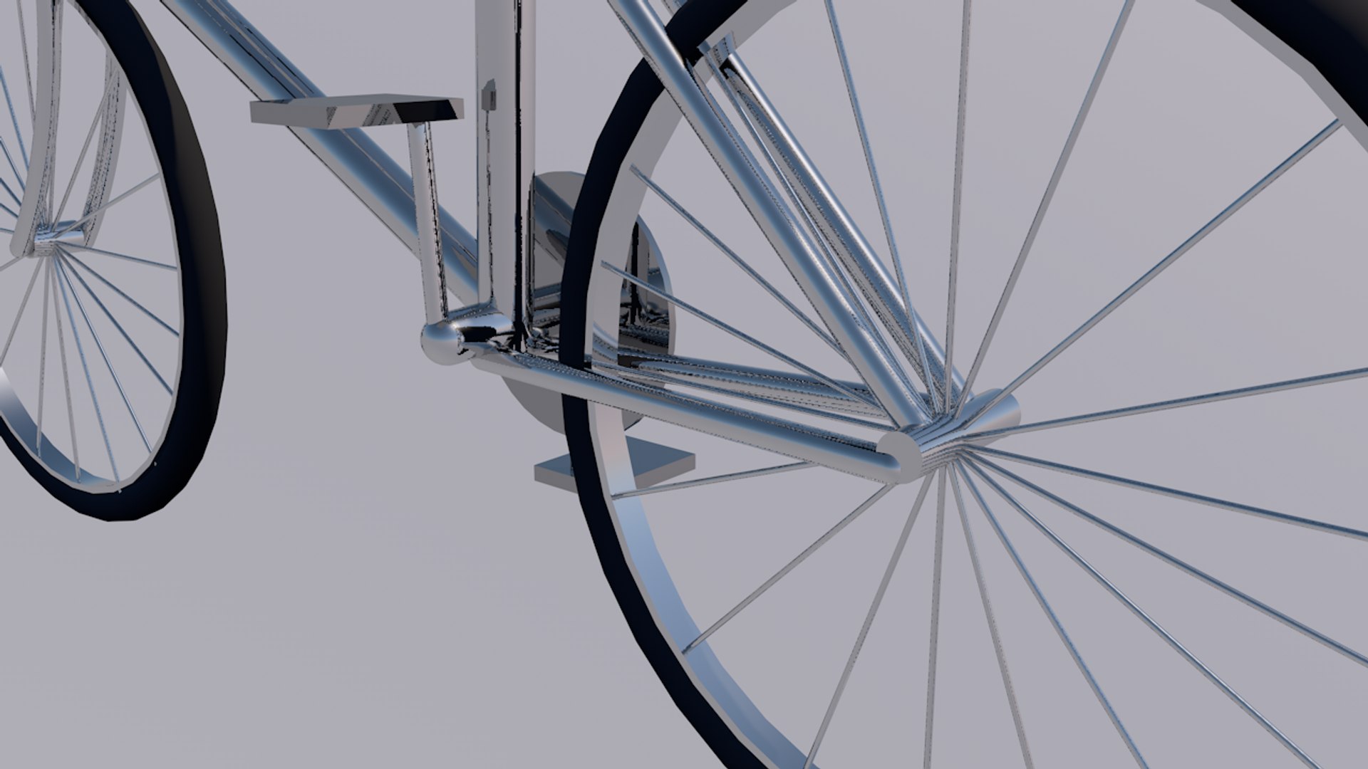 Simple bicycle 3D model - TurboSquid 1300247
