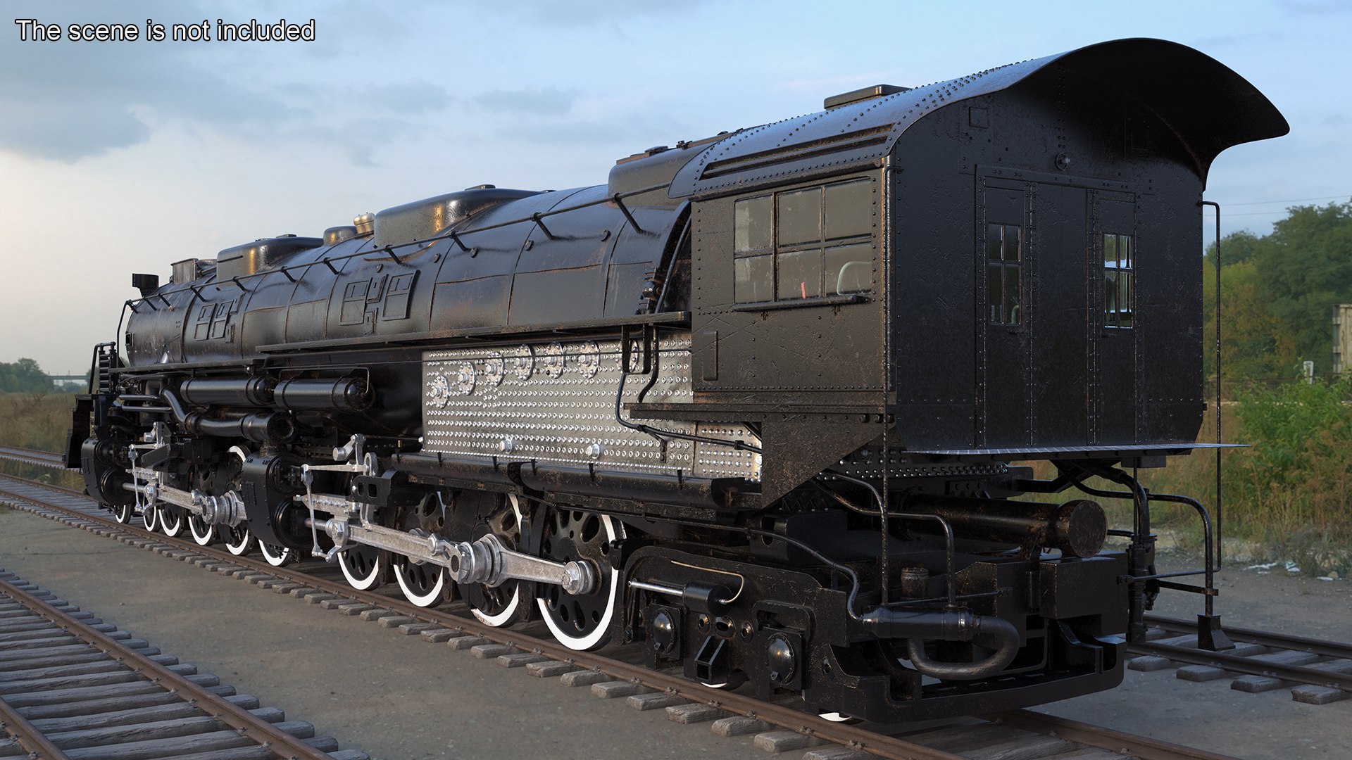 3D Model Worn Locomotive - TurboSquid 2287282
