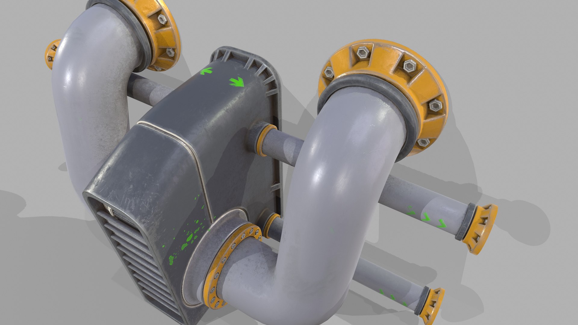 Free 3D Prosp 1 From Wall Tube Mechanism Props Model - TurboSquid 1760198