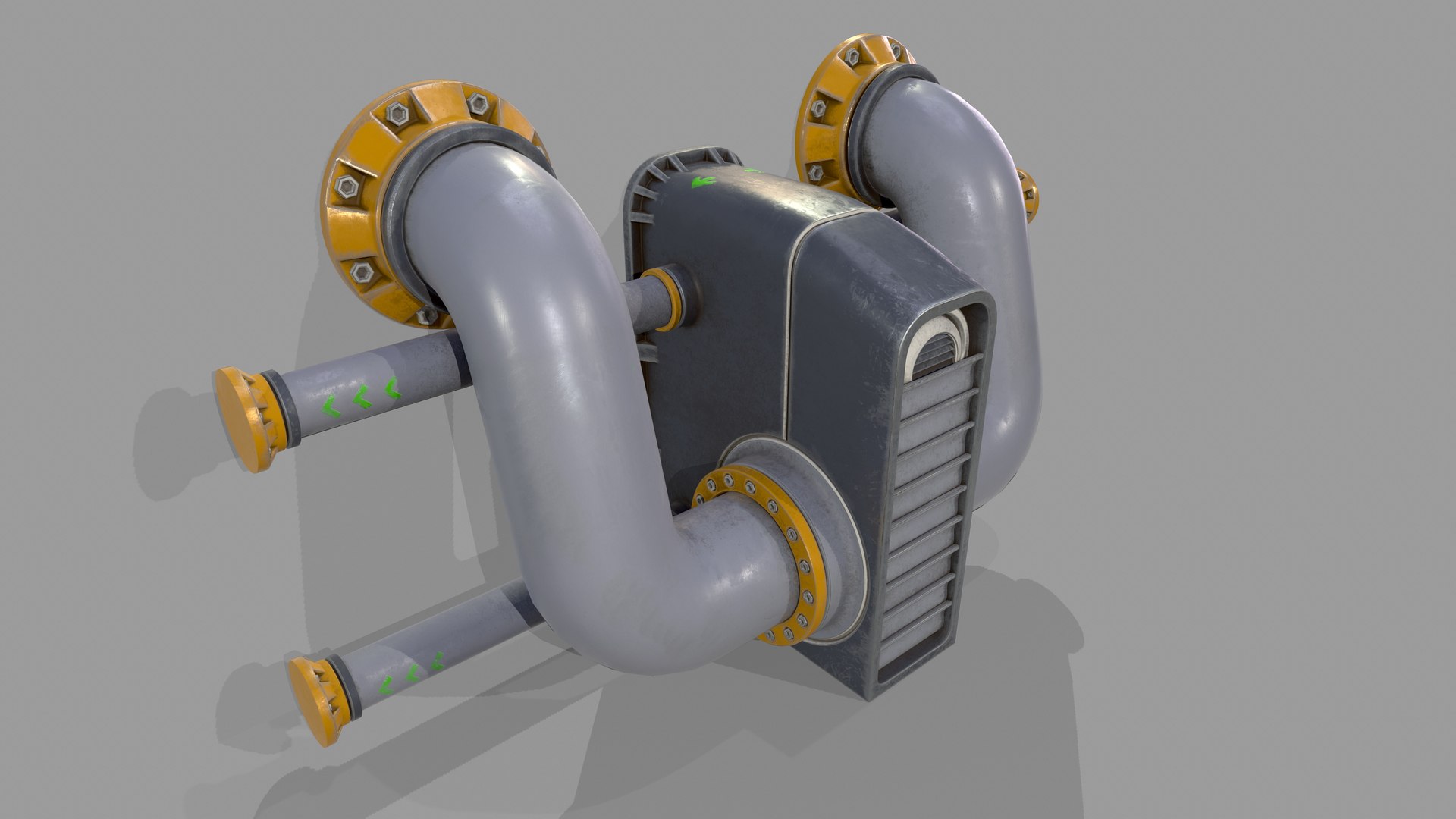 Free 3D Prosp 1 From Wall Tube Mechanism Props Model - TurboSquid 1760198