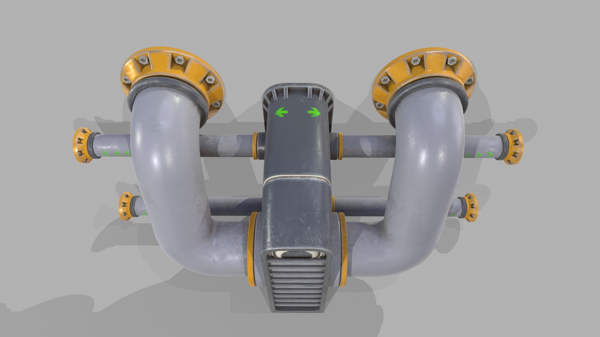 Free 3D Prosp 1 From Wall Tube Mechanism Props Model - TurboSquid 1760198