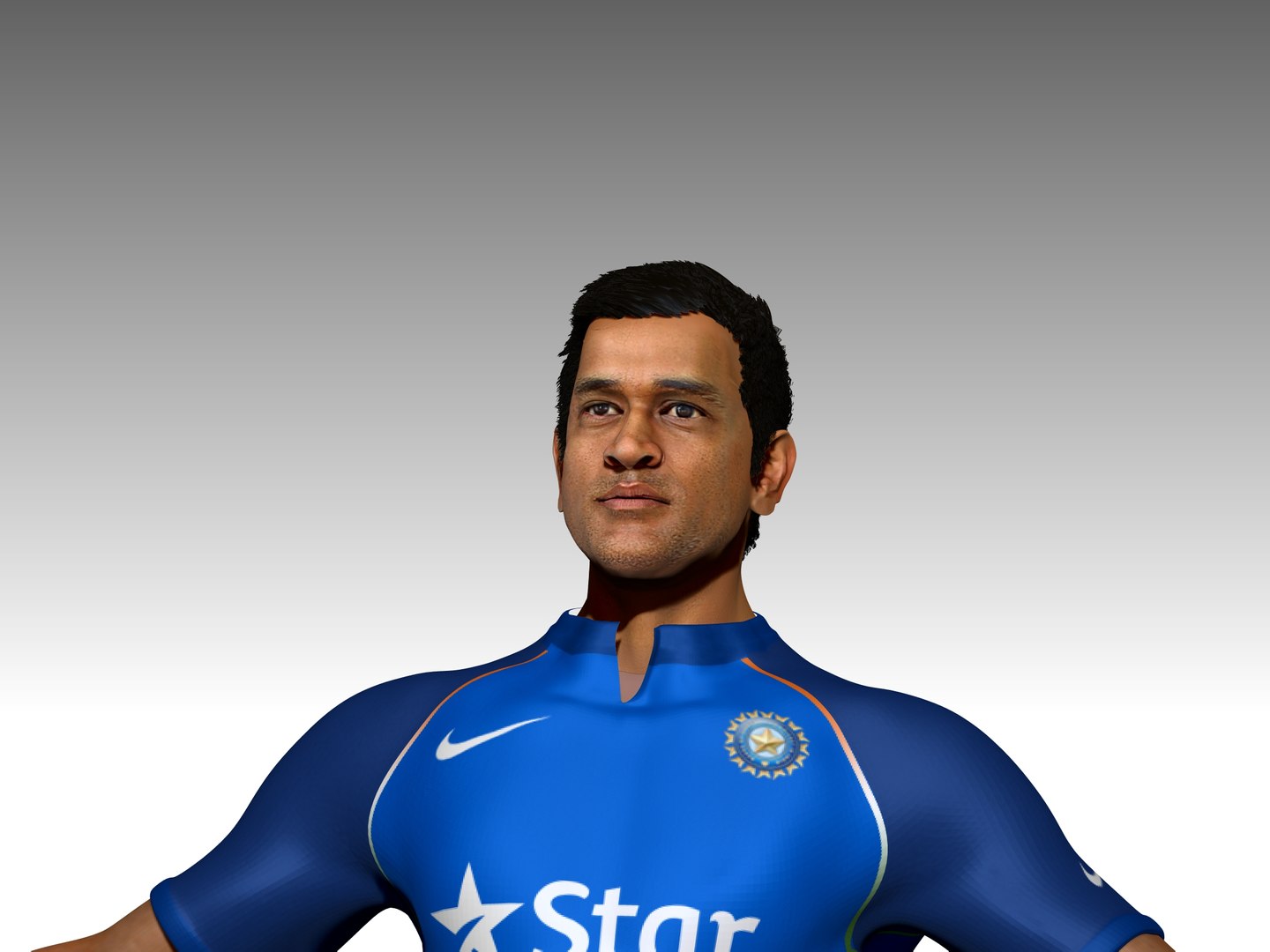 Ms Dhoni 3D Model - TurboSquid 1341464