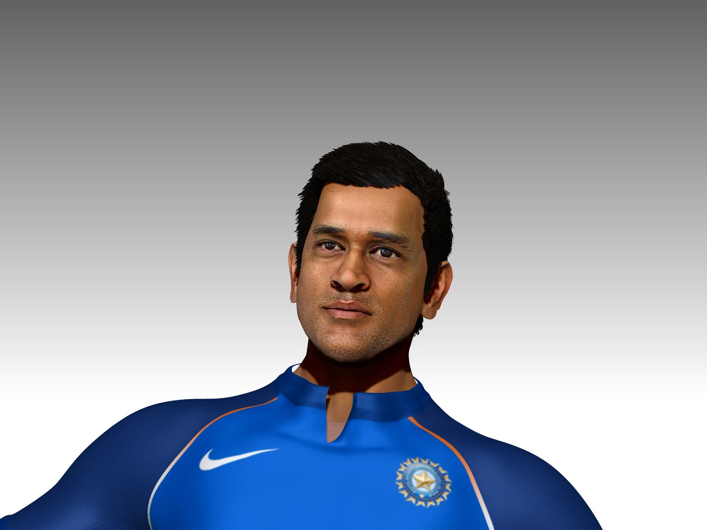 Ms Dhoni 3D Model - TurboSquid 1341464