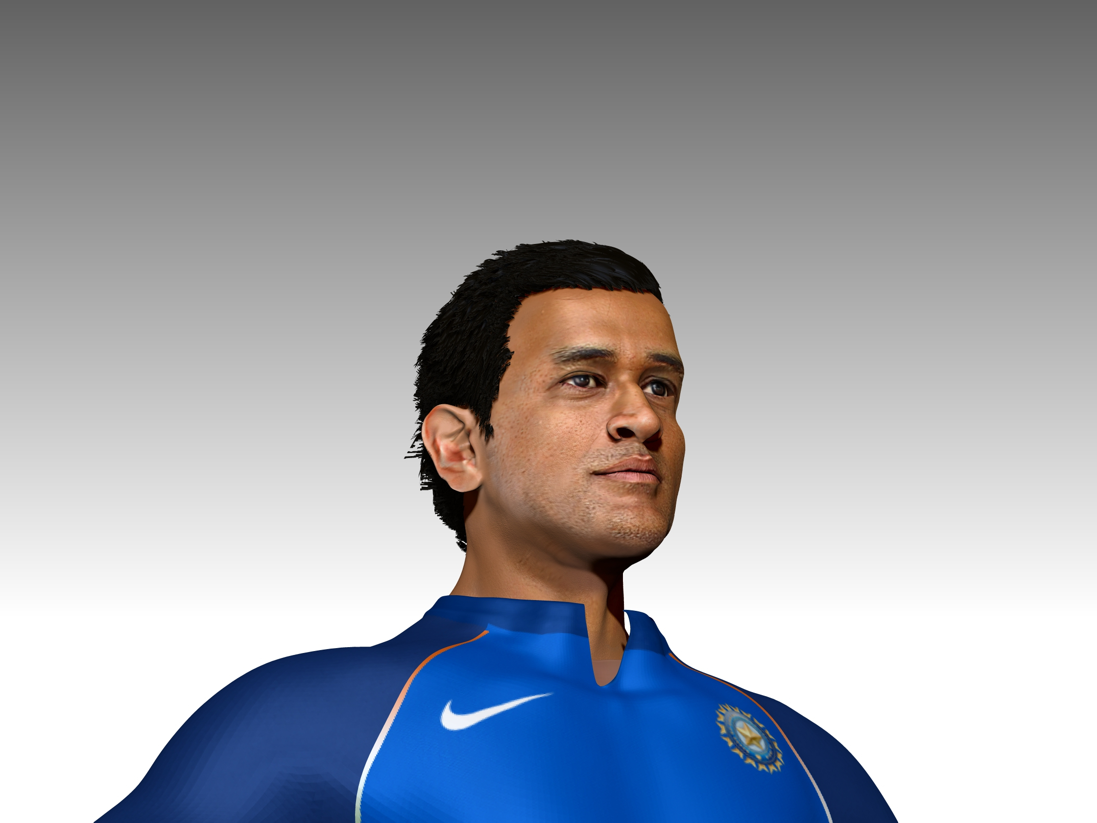 Ms dhoni 3D model - TurboSquid 1341464
