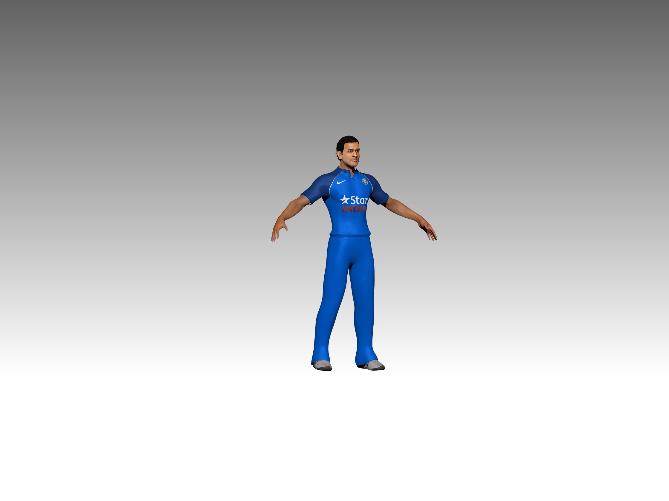 Ms dhoni 3D model - TurboSquid 1341464