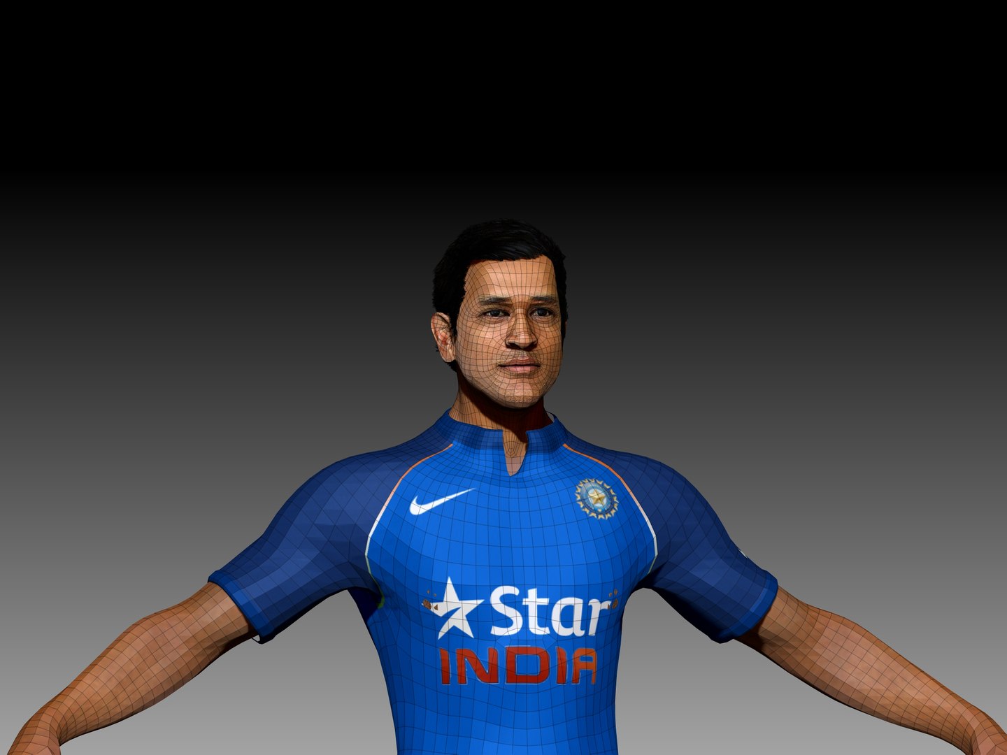 Ms Dhoni 3D Model - TurboSquid 1341464