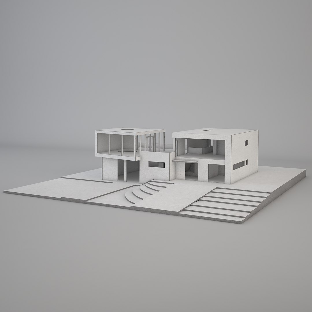 3d Max Architecture Physical Modeled