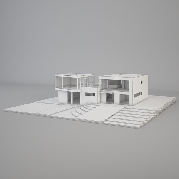 3d max architecture physical modeled
