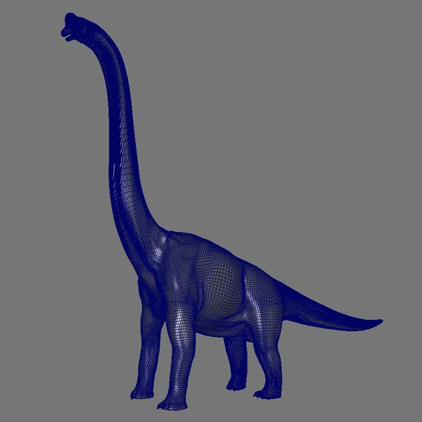 obj ultrasaurus dinosaur cretaceous