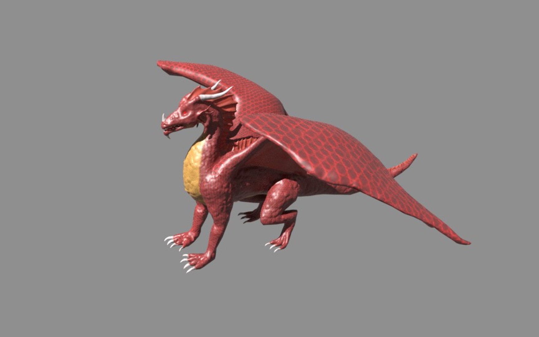 Red Dragon 3D - TurboSquid 1310948