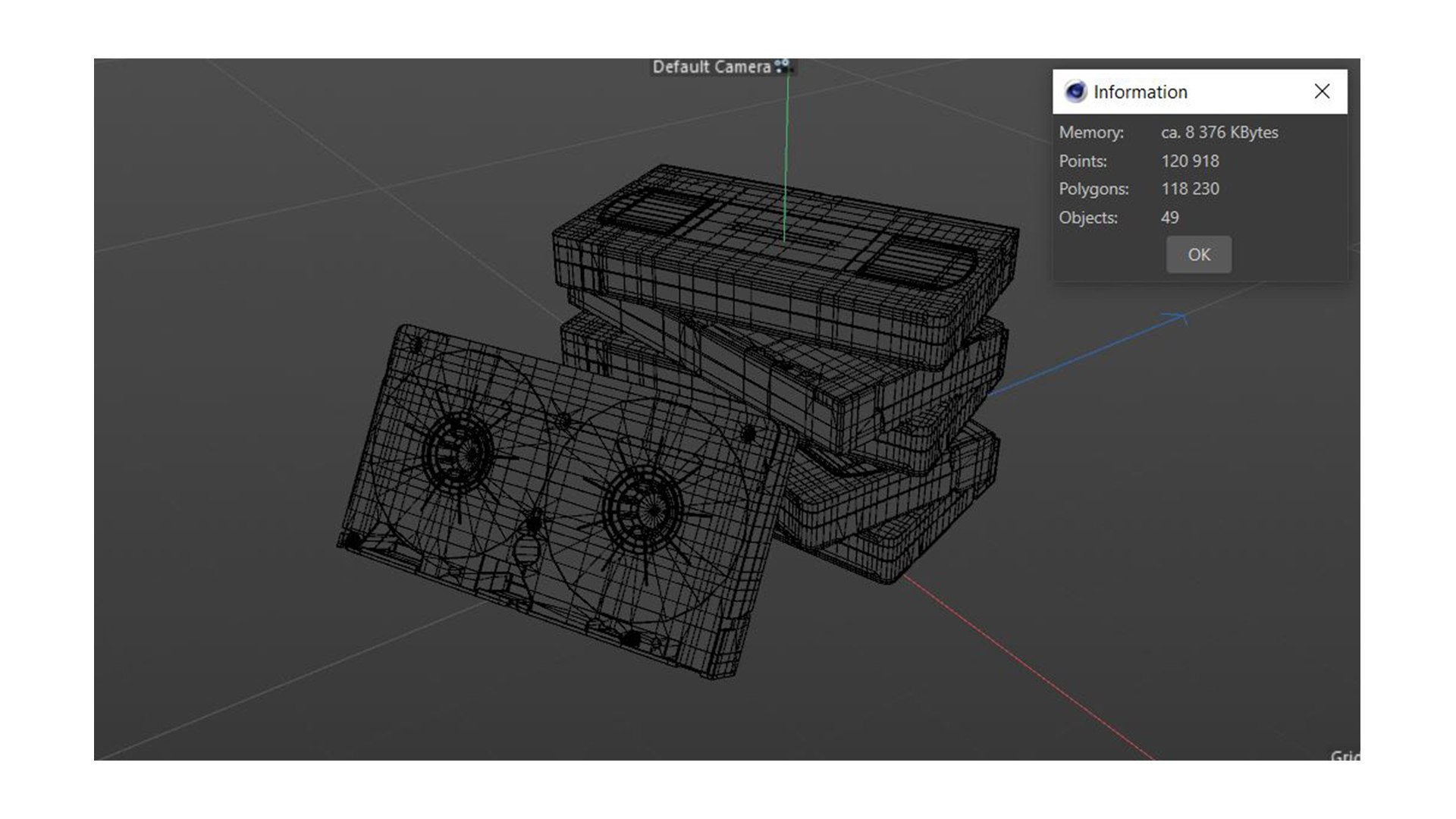 VHS Video Tapes Stacked - 3D Asset Model - TurboSquid 1772722