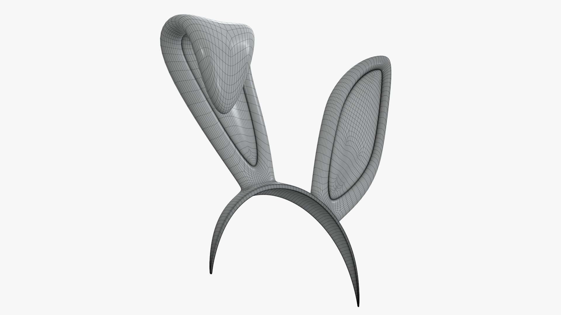 3D Headband Bunny Ears Model - TurboSquid 1520260