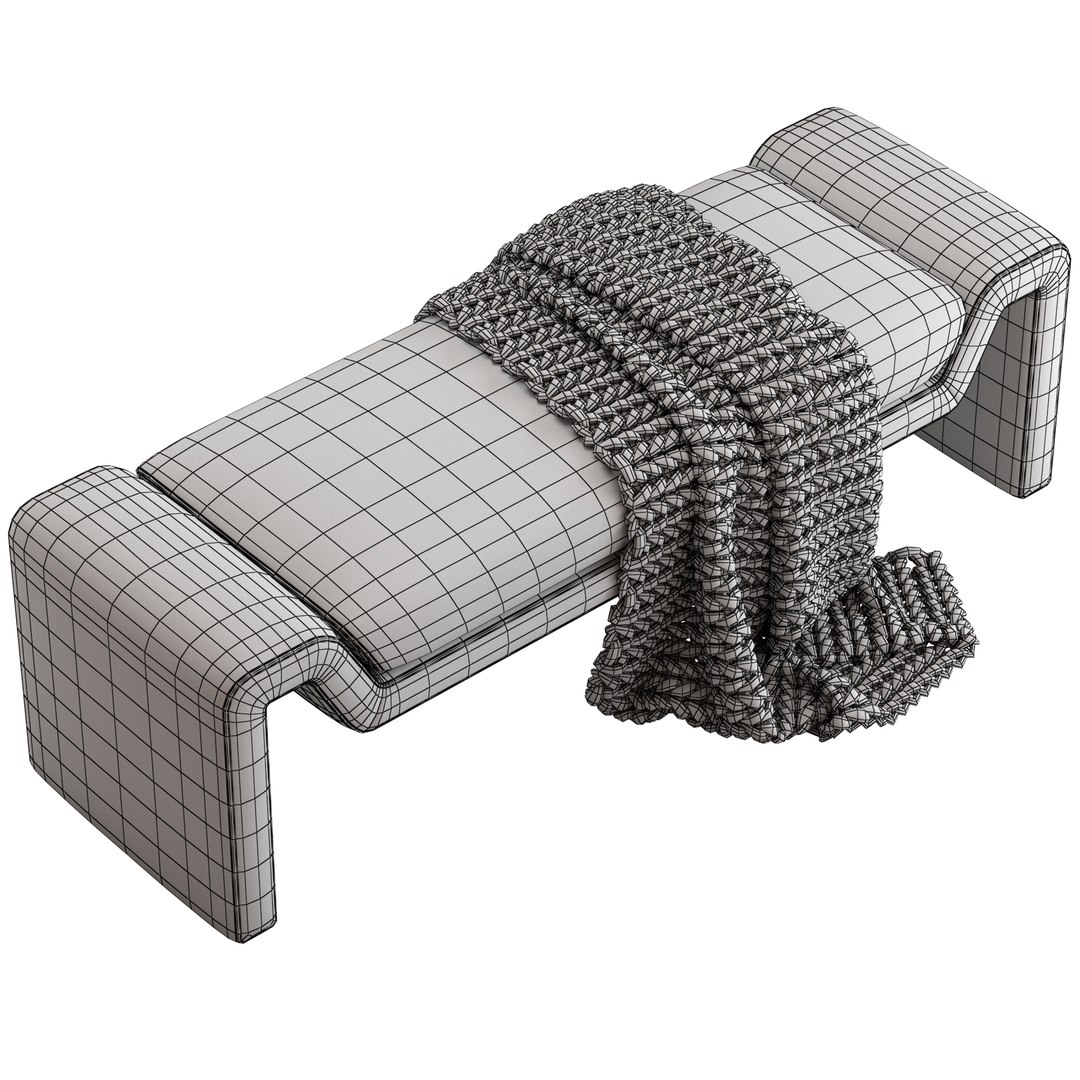 CB2 Perimeter Bench3dmax 3D - TurboSquid 2165484