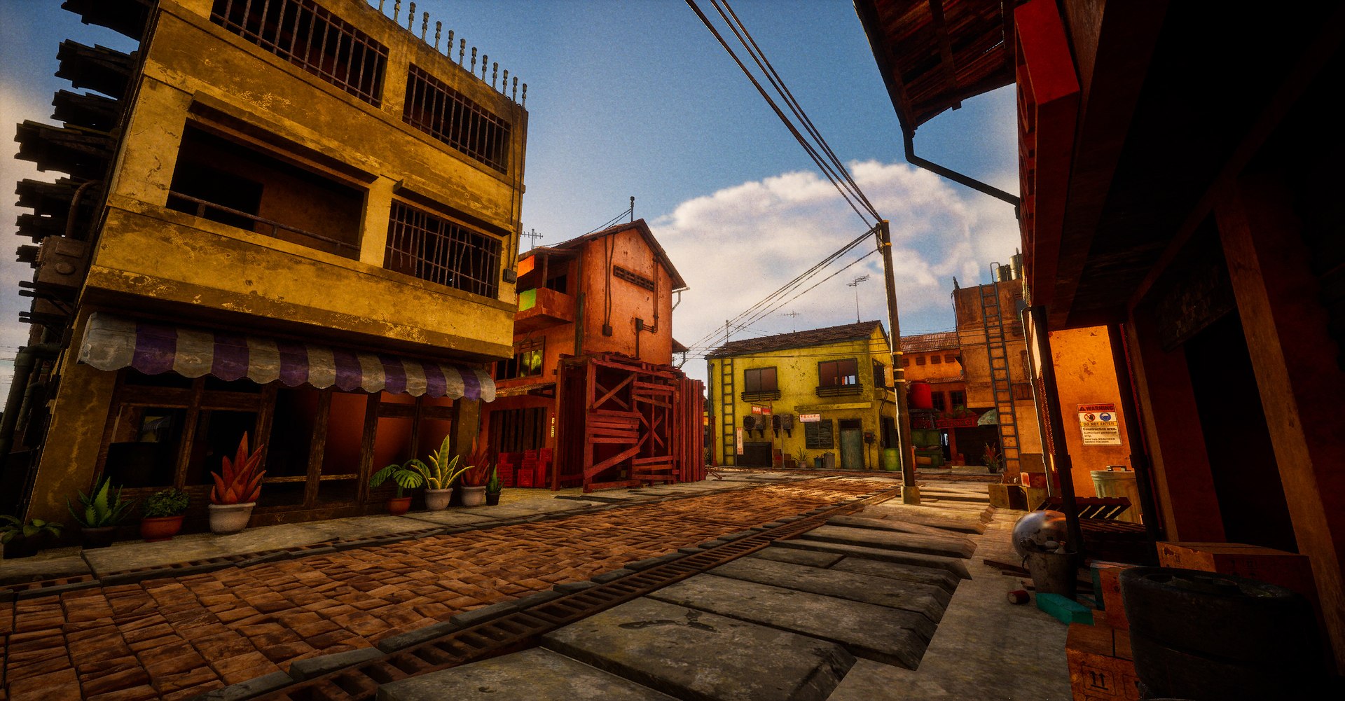 3D ASIAN URBAN ENVIRONMENT SCENE - HONGKONG COMPLETE PACK - TurboSquid ...