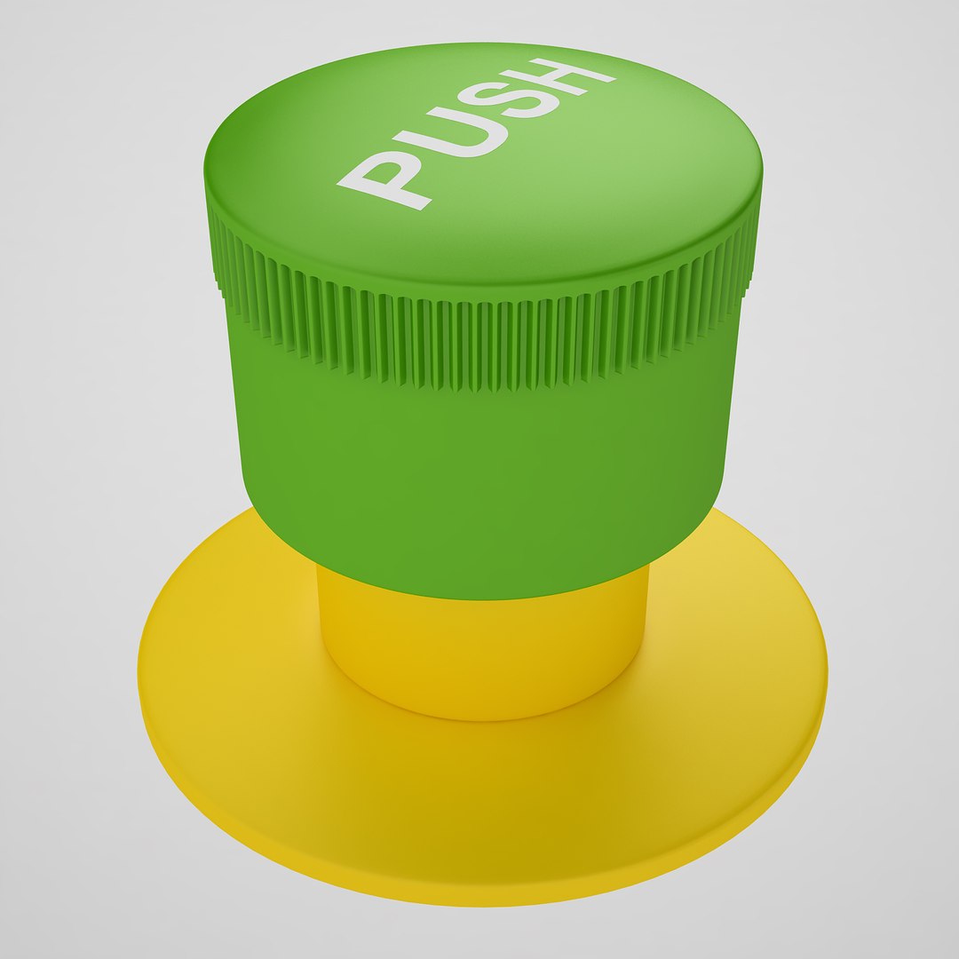 3D model industrial button - TurboSquid 1319584