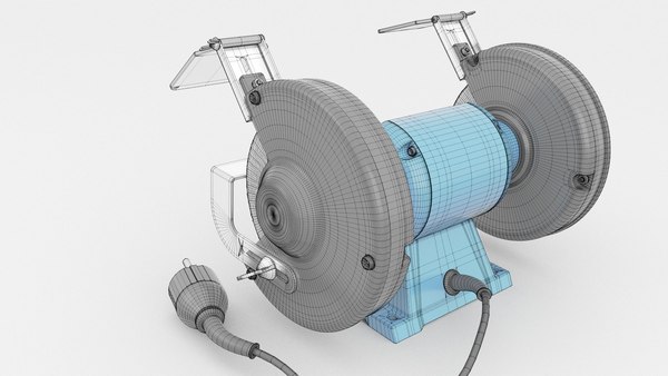 3D bench grinder model - TurboSquid 1529495
