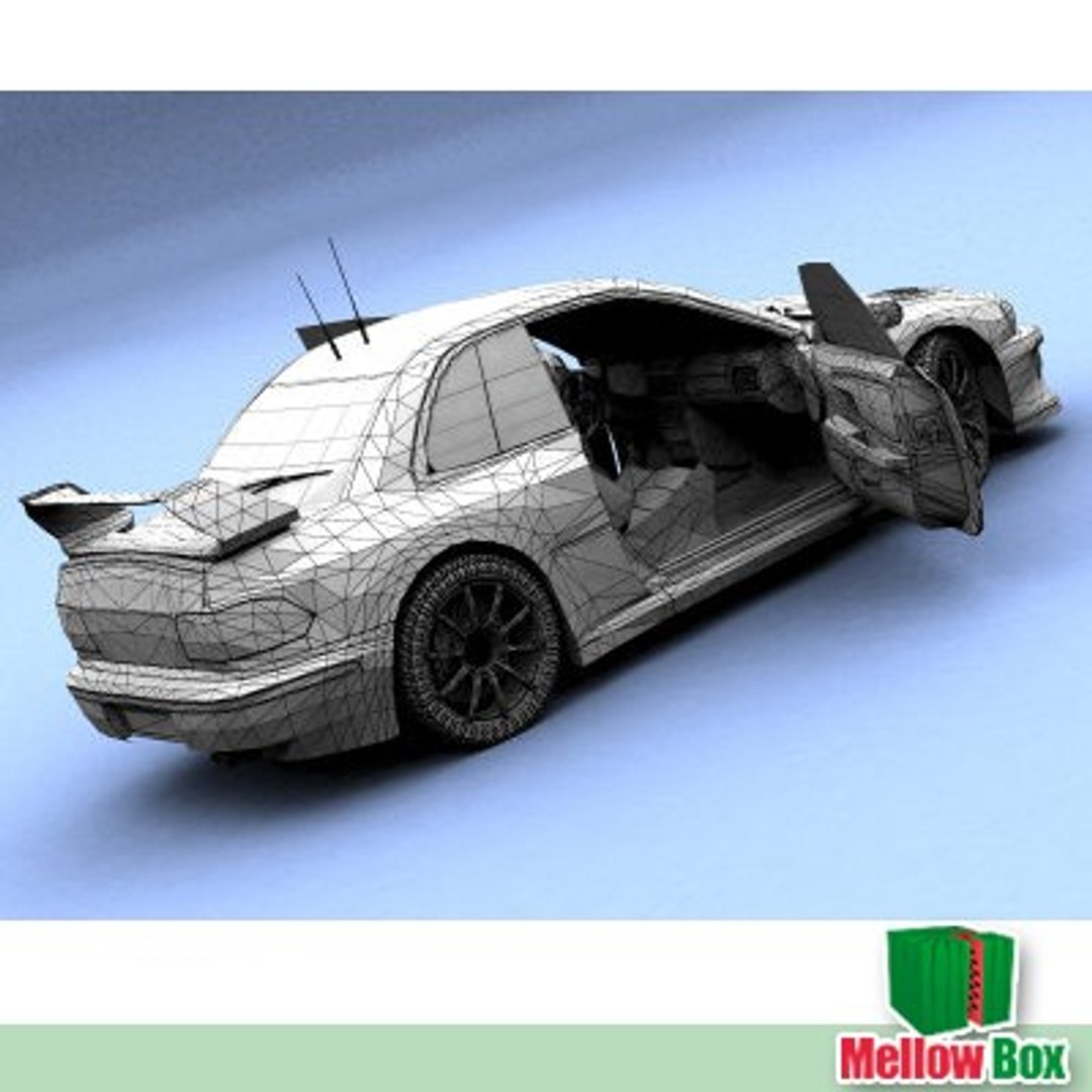 Subaru Impreza 3d Model