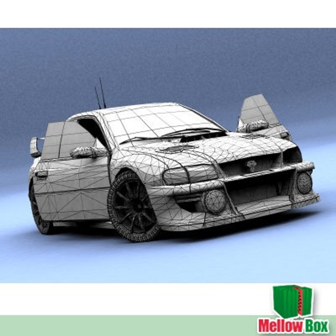 Subaru Impreza 3d Model