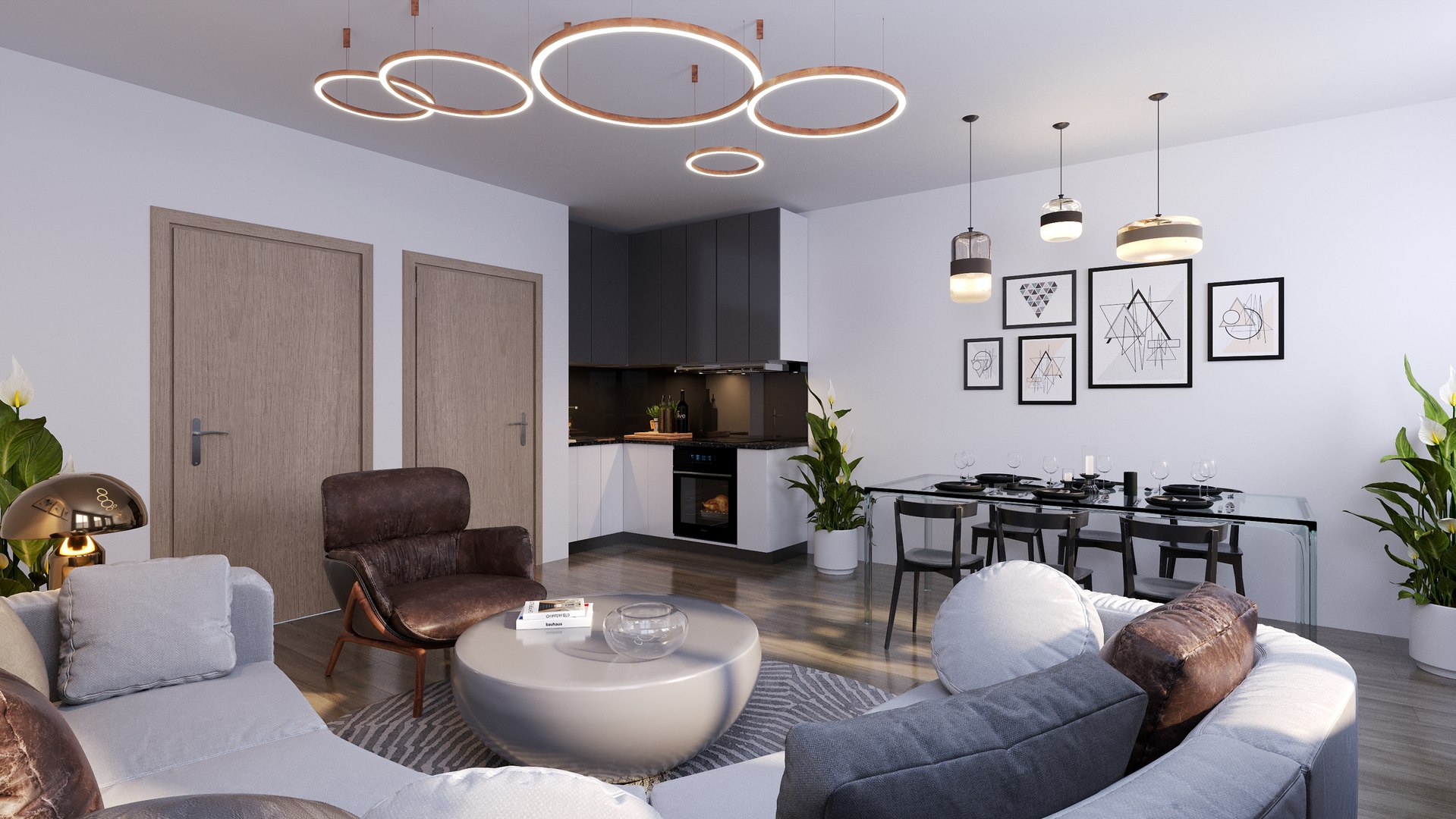 3D Interior Visualization 5 Renderings - TurboSquid 1999724